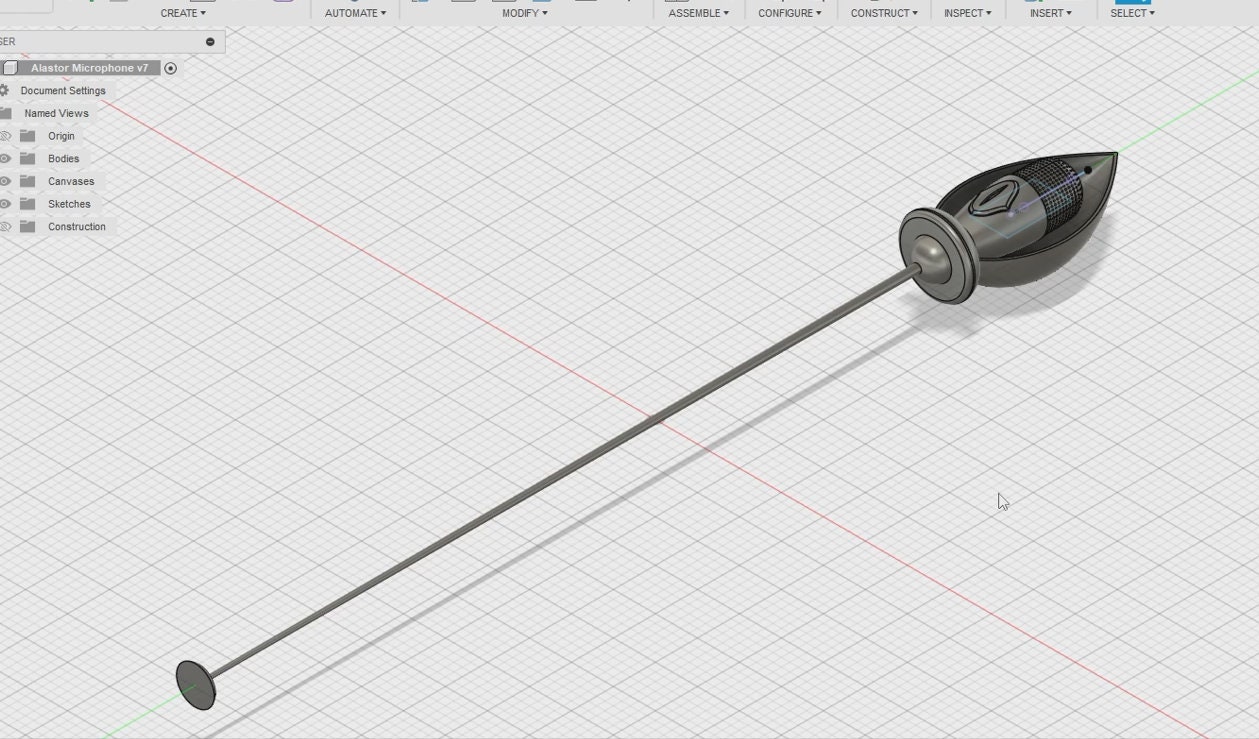 Alastor's Staff - Hazbin Hotel 3d Printing STL Files - Etsy UK