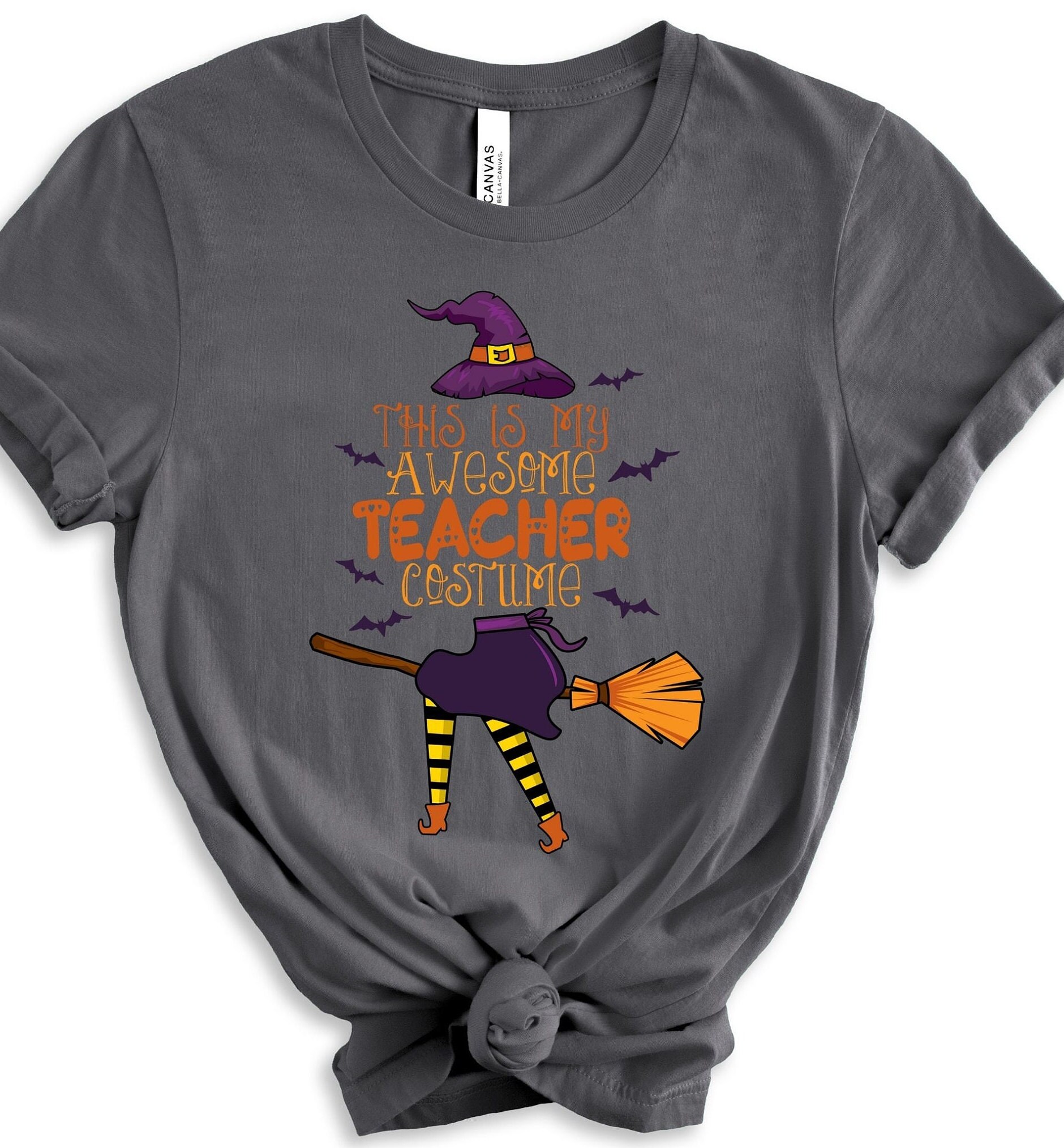 This is My Awesome Teacher Costume, Halloween Shirt, Teacher Halloween ...