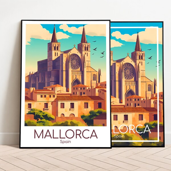 Mallorca Poster - Etsy UK