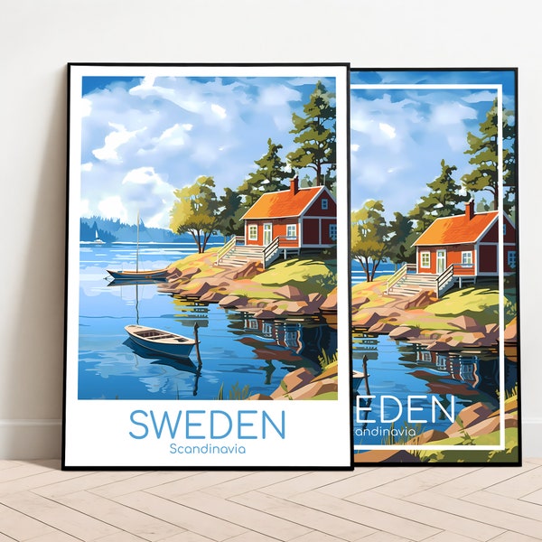 Sweden Poster - Etsy