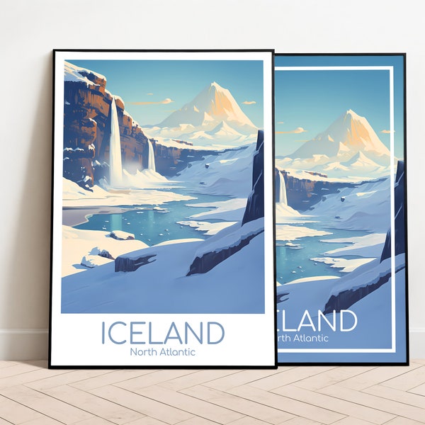 Iceland Poster - Etsy