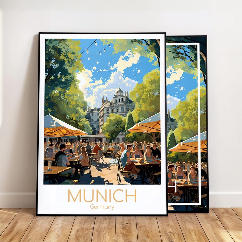 German Beer Posters - Etsy
