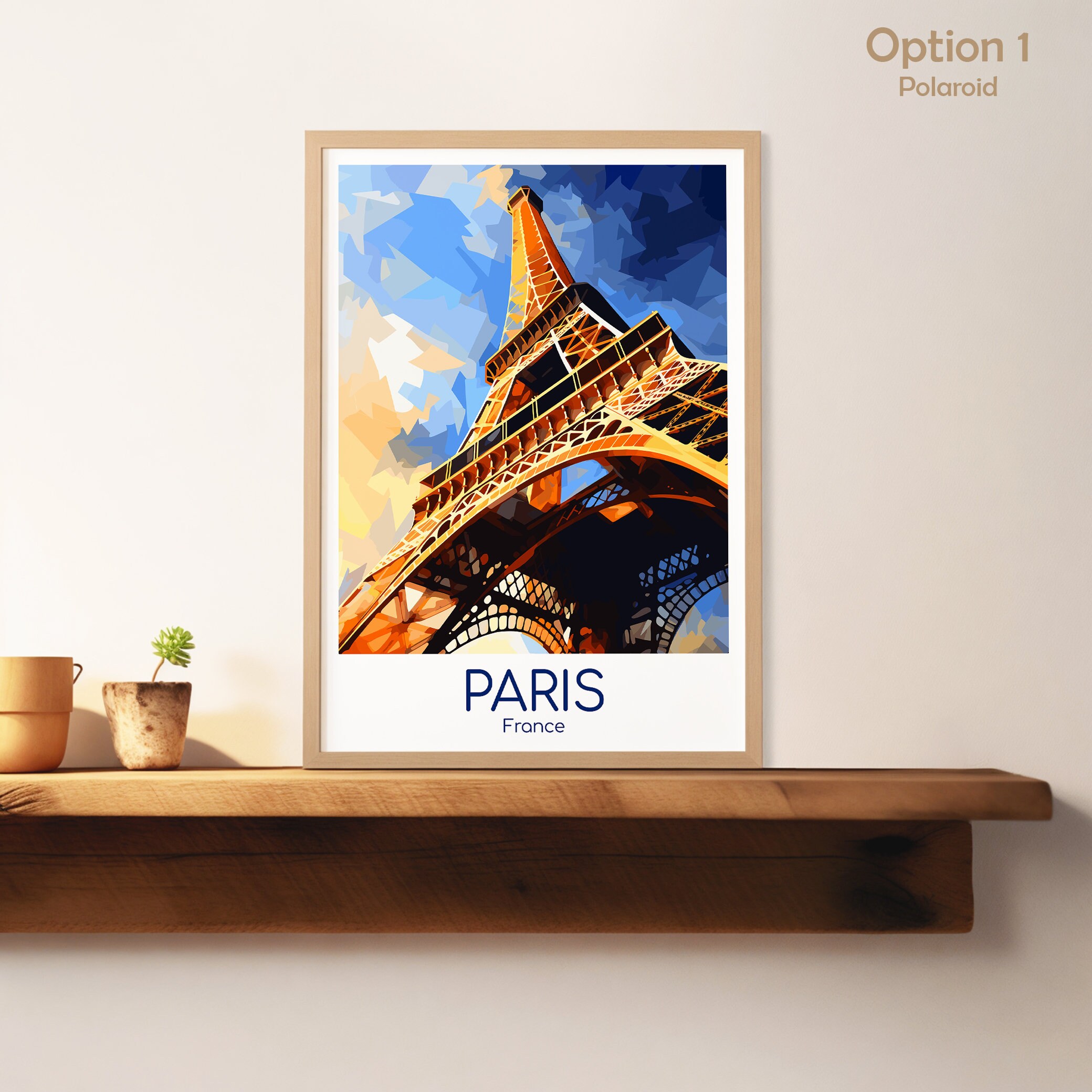 Paris Travel Poster Art Paris Poster Art Wall Art France Vintage Poster ...
