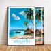 Vanuatu Travel Poster Vanuatu Poster Wall Art South Pacific Vintage ...