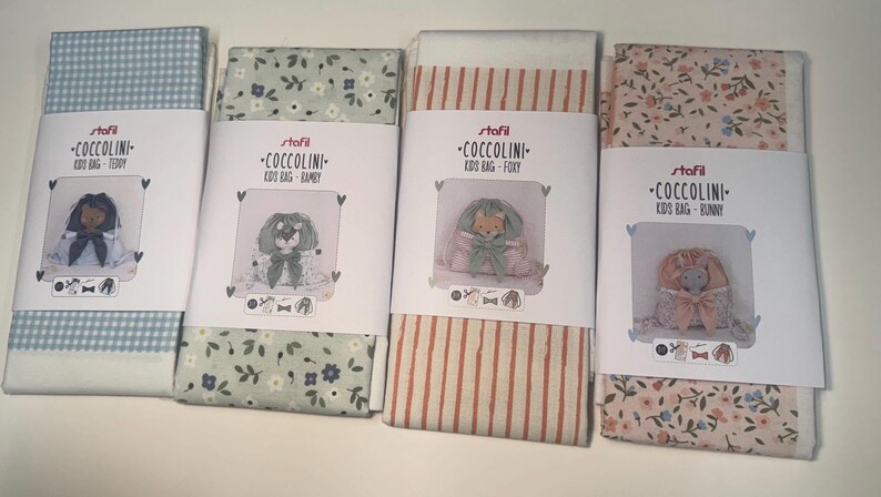COCCOLINI Safari Kids Bag With Rag Doll, Towel & Bib Sets - Etsy