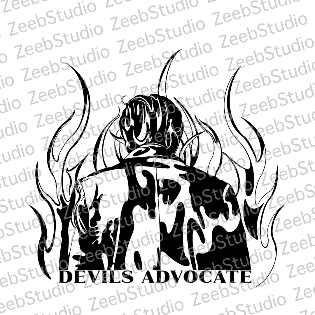 Devils Advocate Tattoo Design - Etsy