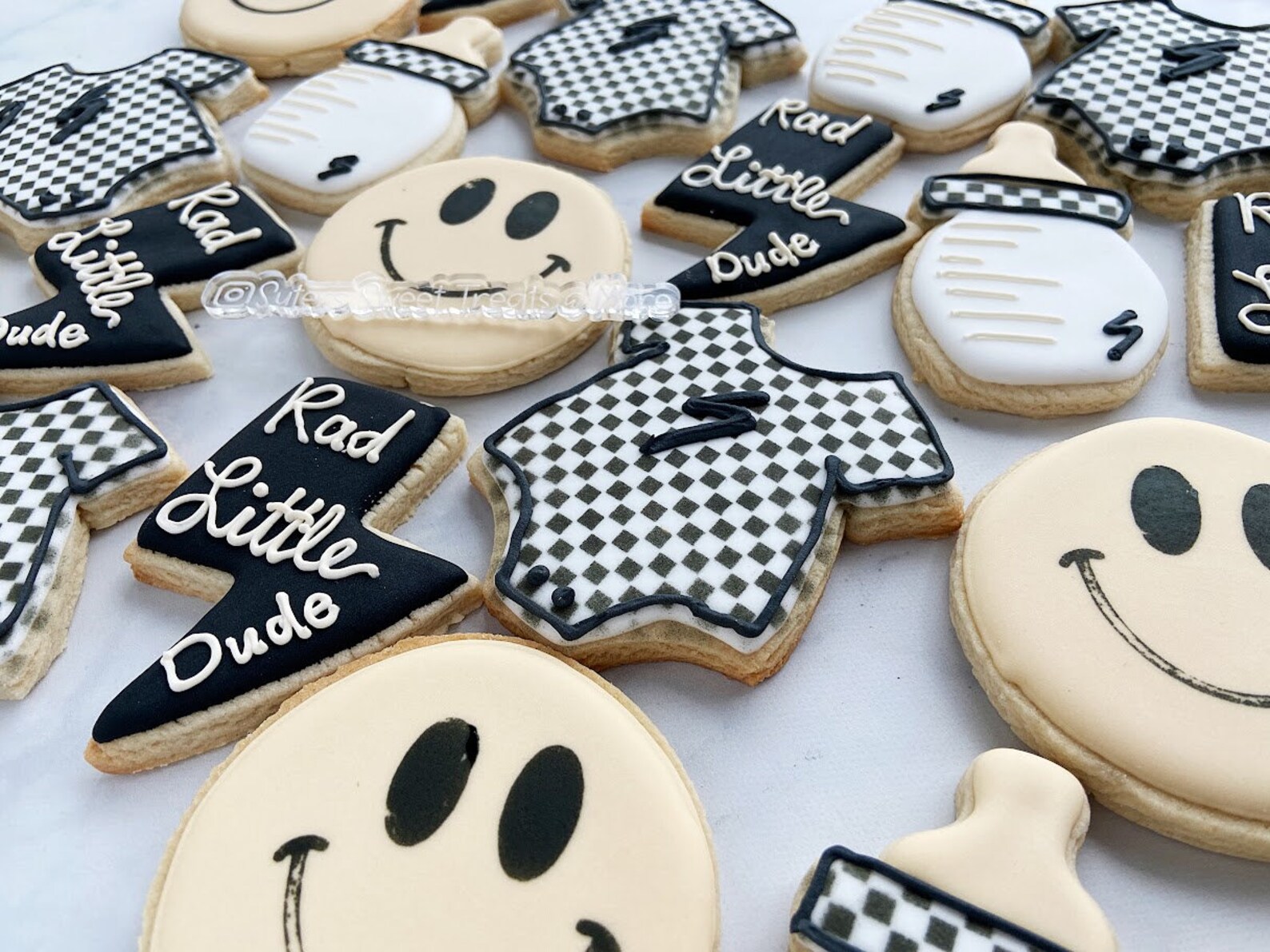 Rad Little Dude Decorated Cookies, Cookies, Custom Designs, Rad Like ...