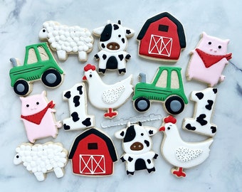 Farm Cookies - Etsy