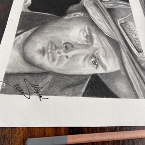 Taylor Kinney, Kelly Severide Drawing, Chicago Fire Sketch, Custom ...