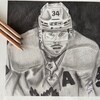 Mika Zibanejad Charcoal Sketch, New York Rangers Drawing, This is NOT A ...
