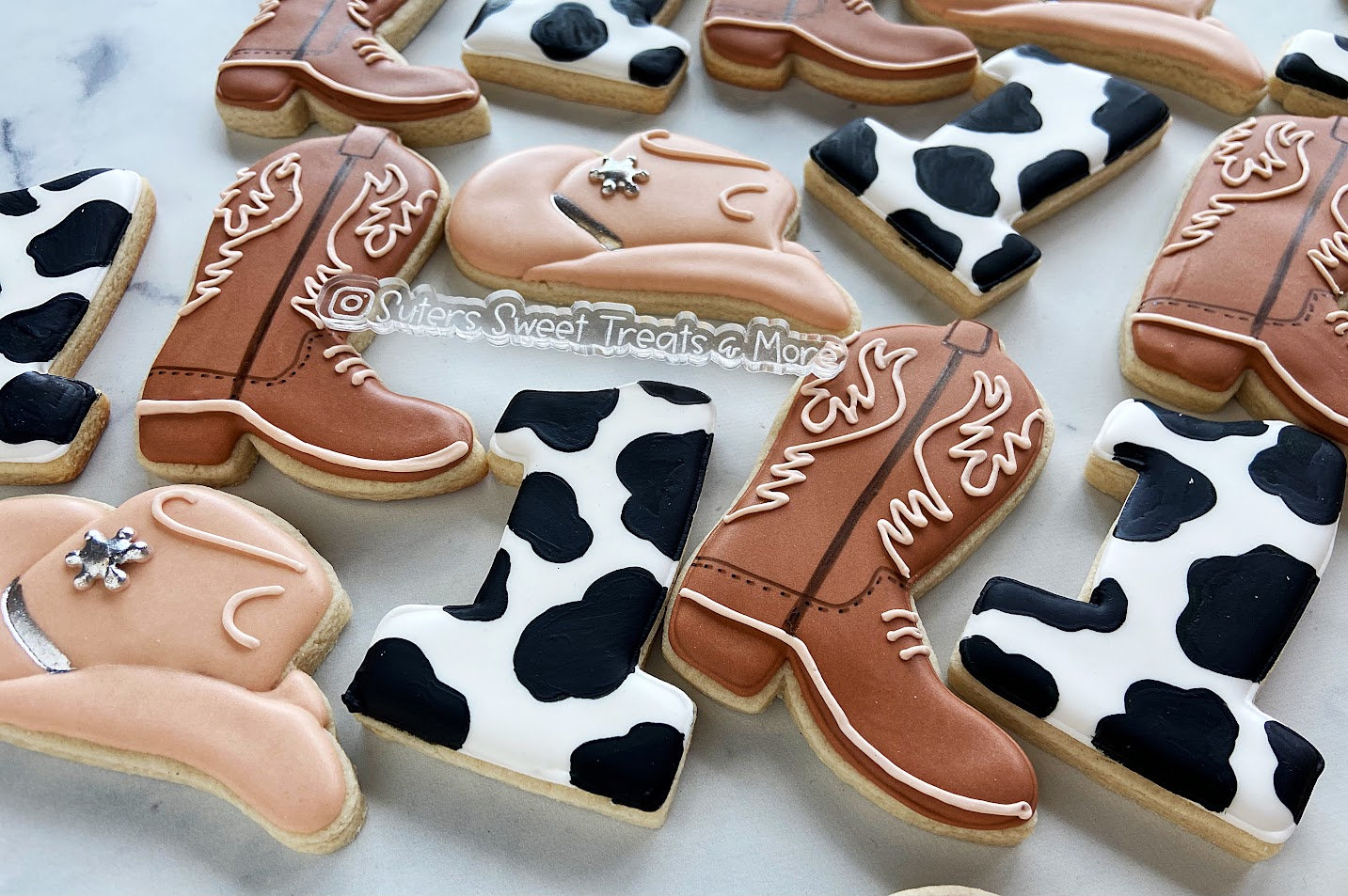 Personalized Western Decorated Cookies: Cowboy/cowgirl Party Favors - Etsy