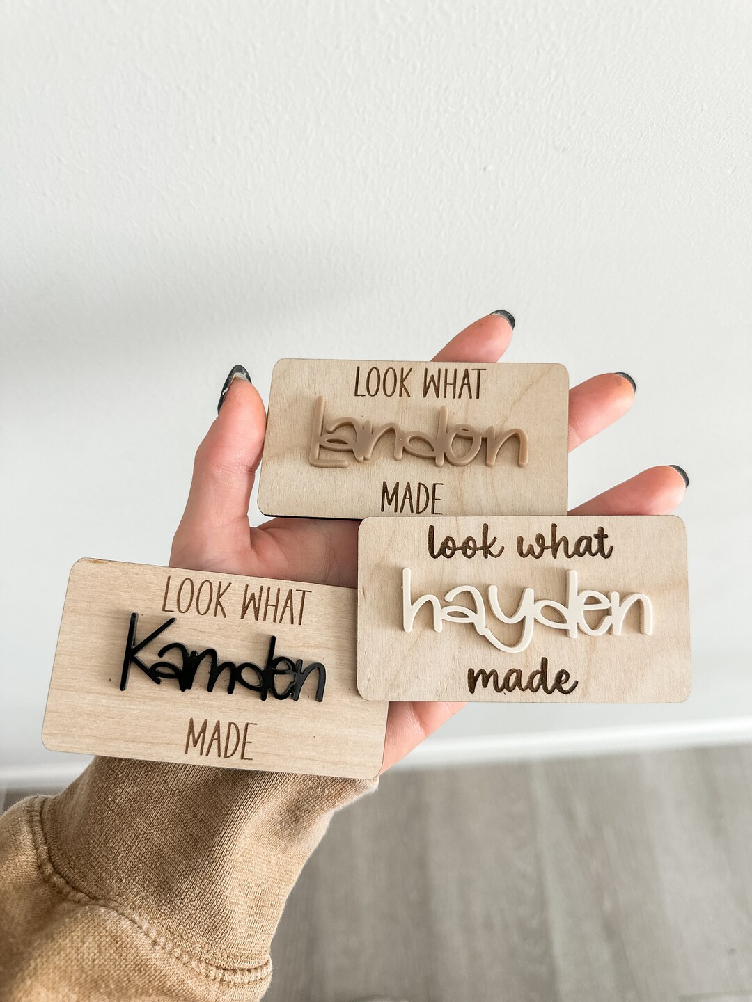 Look What I Made Magnet | Personalized Child Artwork Magnet | Magnet ...