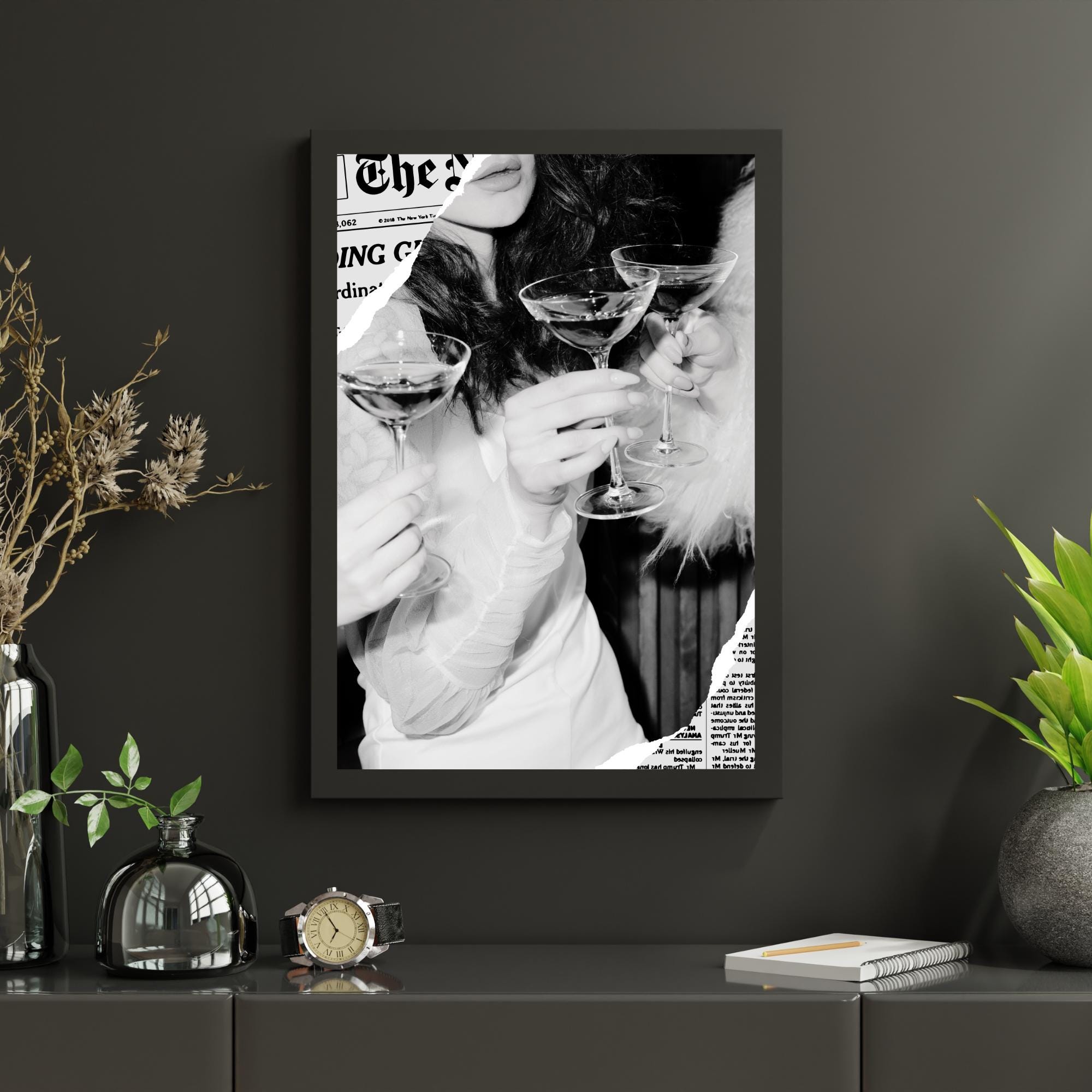 Champagne Wall Art, Prints, Y2K, Luxury, Aesthetic, NYFW, Vogue ...