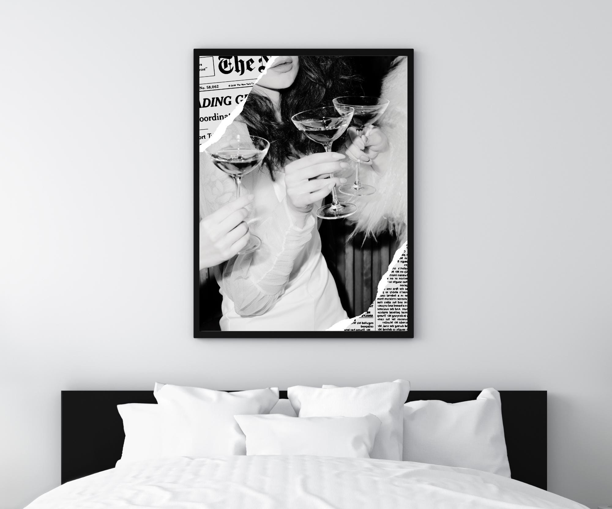 Champagne Wall Art, Prints, Y2K, Luxury, Aesthetic, NYFW, Vogue ...