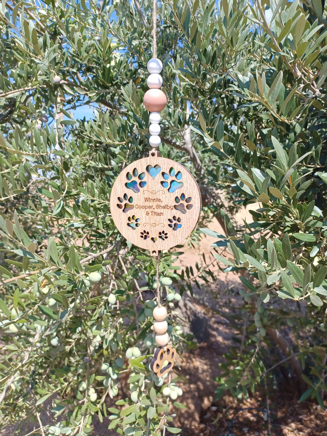 Pet Personalized Sun Catcher - Etsy