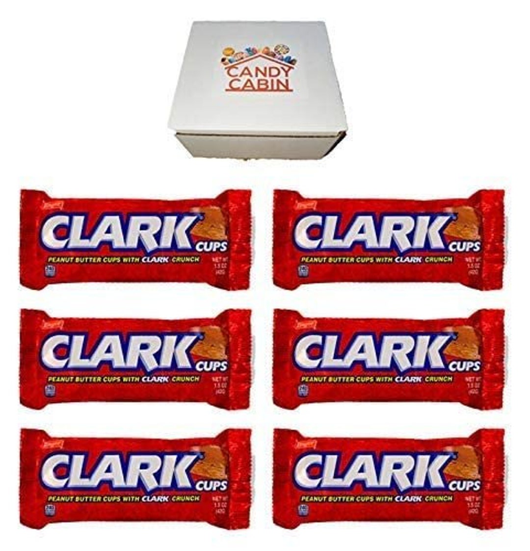 Clark Cups, 2-cups per Pack, Multiple Pack Box by CANDY CABIN (6 Pack ...