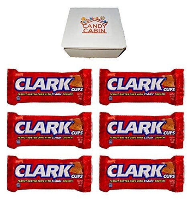 Clark Cups, 2-cups per Pack, Multiple Pack Box by CANDY CABIN (6 Pack ...