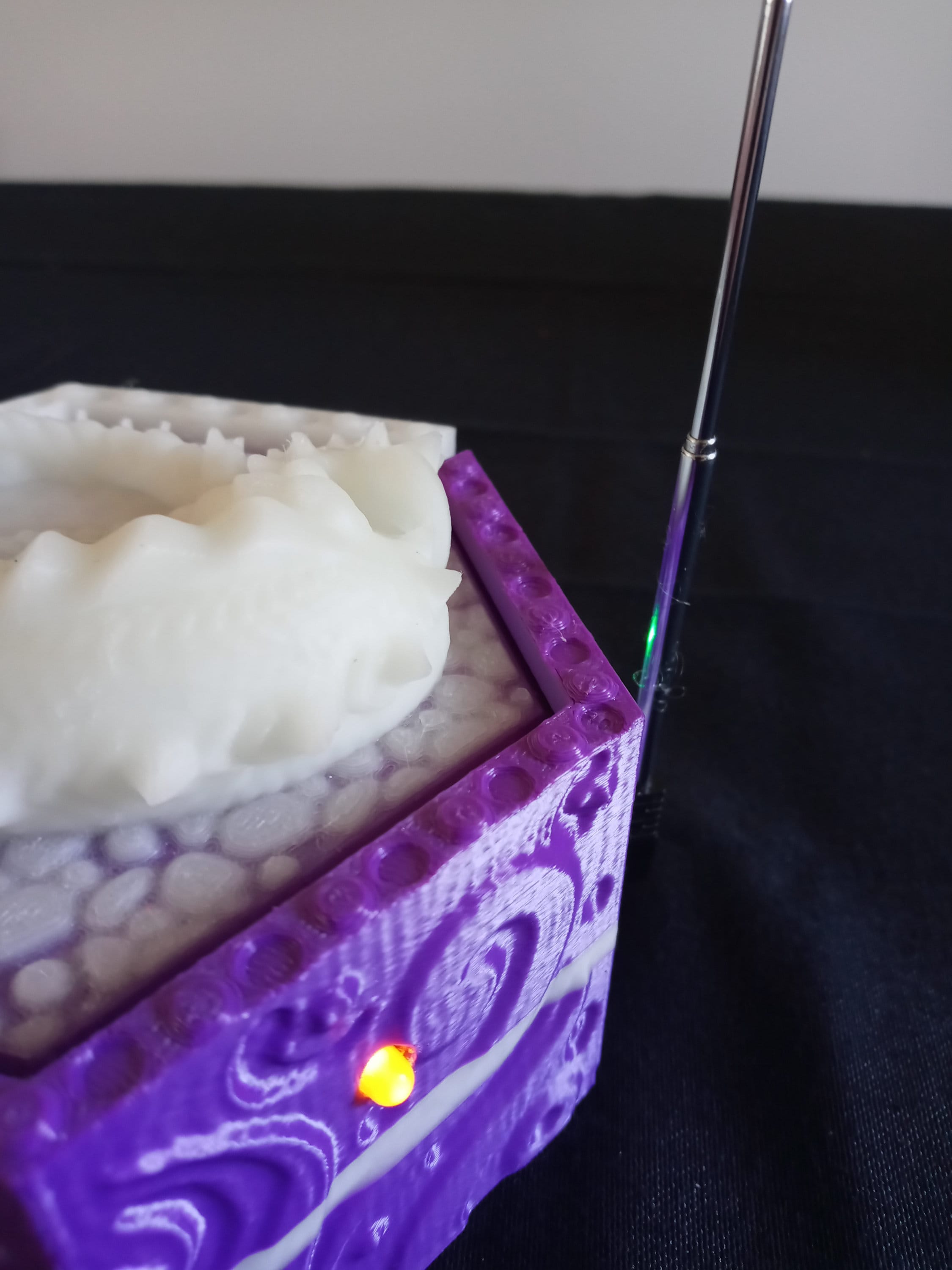 Ghost Hunting Dragon Box Rem Pod With Glow in the Dark Lid. - Etsy