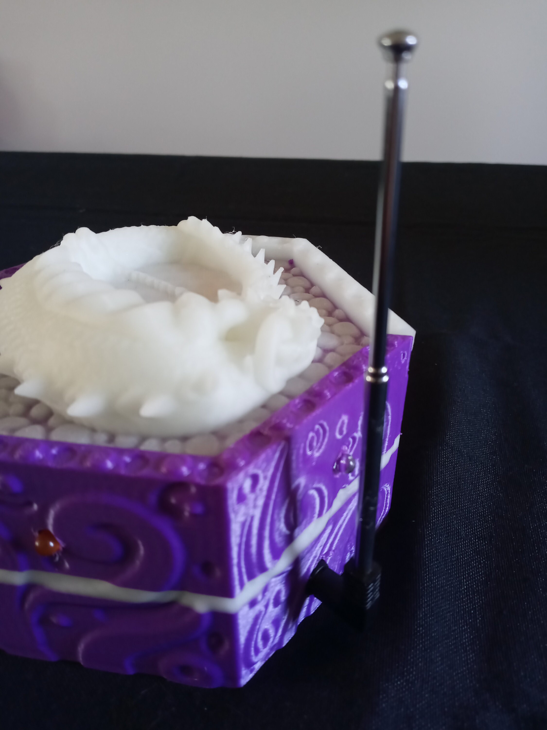 Ghost Hunting Dragon Box Rem Pod With Glow in the Dark Lid. - Etsy