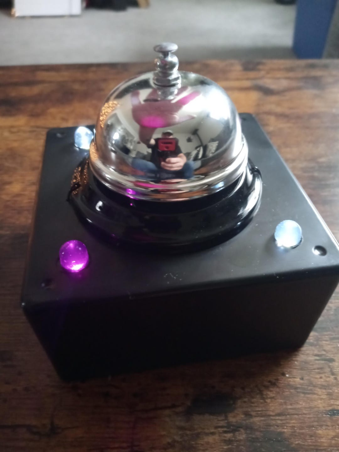 Spirit Bell Stationary EMF Detector for Ghost Hunting Purple & White - Etsy