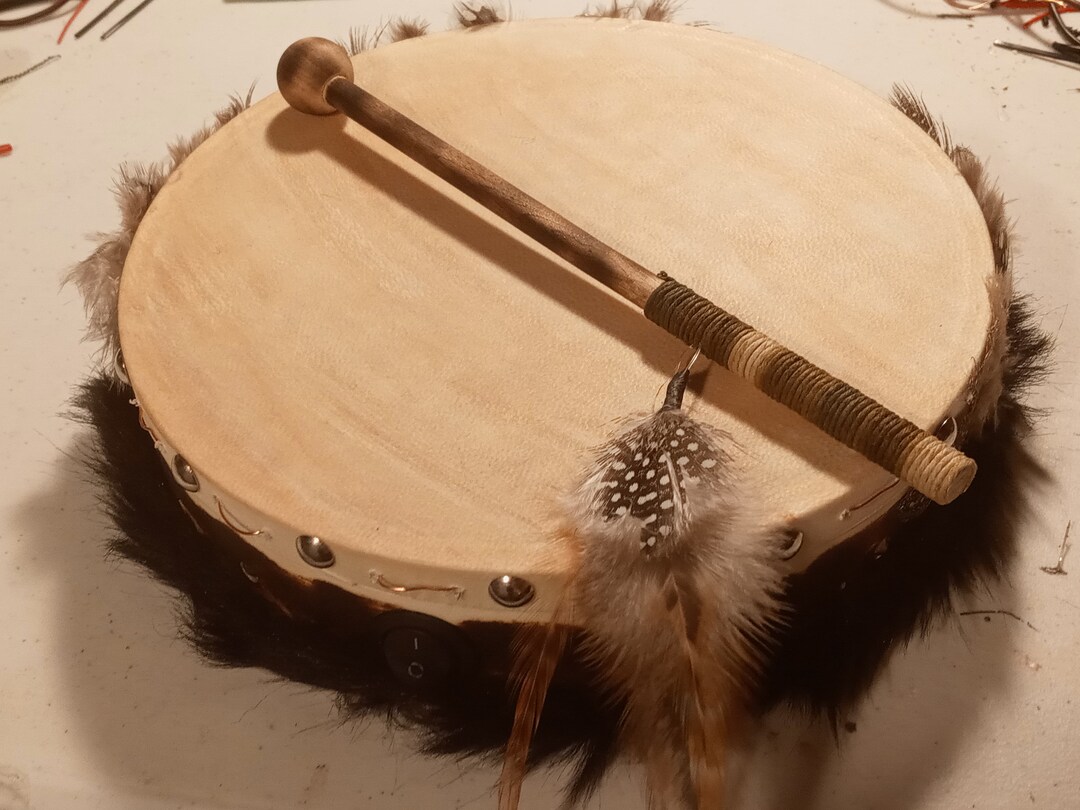 Tom Tom Drum EMF Detector Native American Ghost Hunting Trigger Object ...