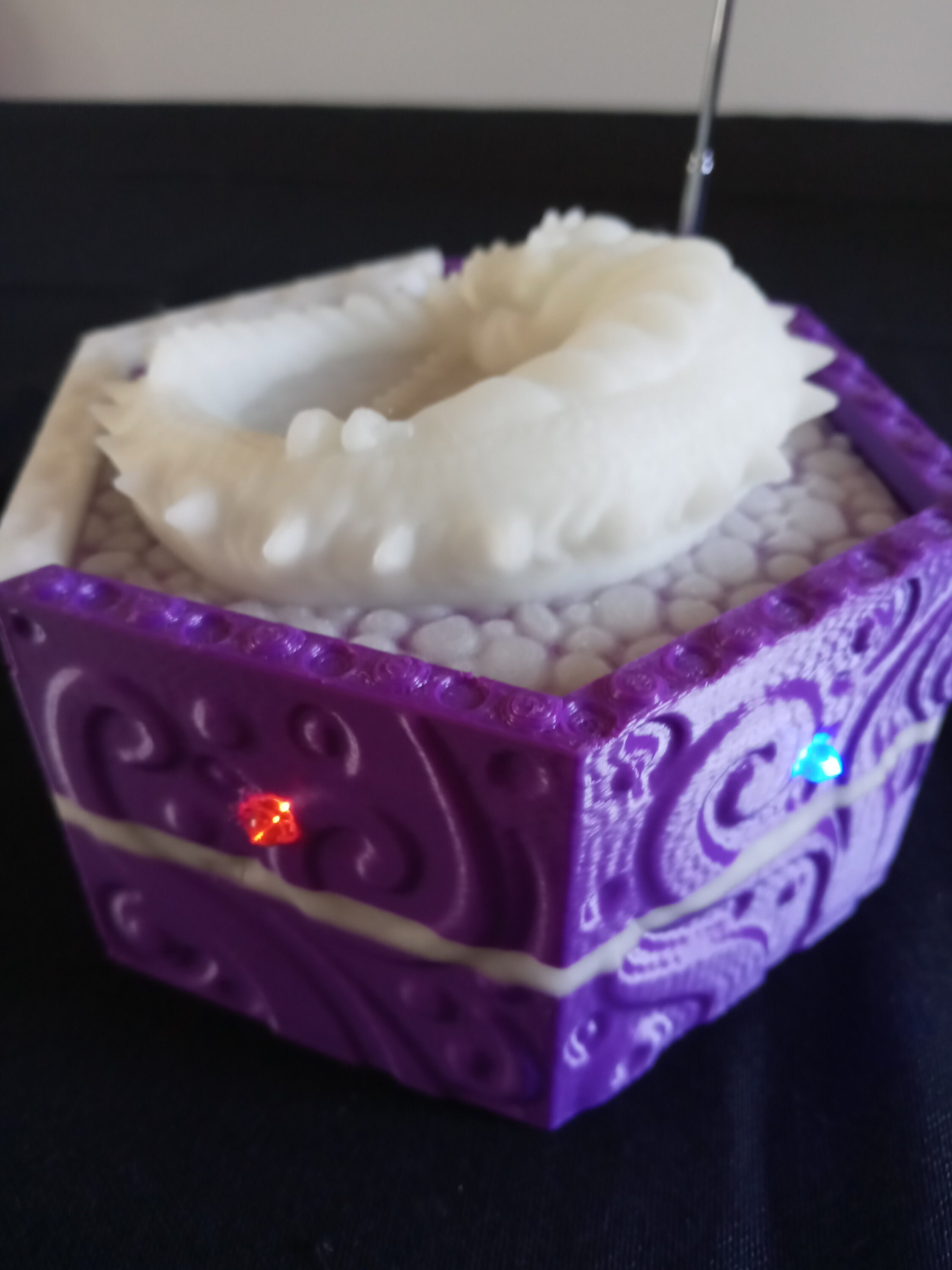 Ghost Hunting Dragon Box Rem Pod With Glow in the Dark Lid. - Etsy