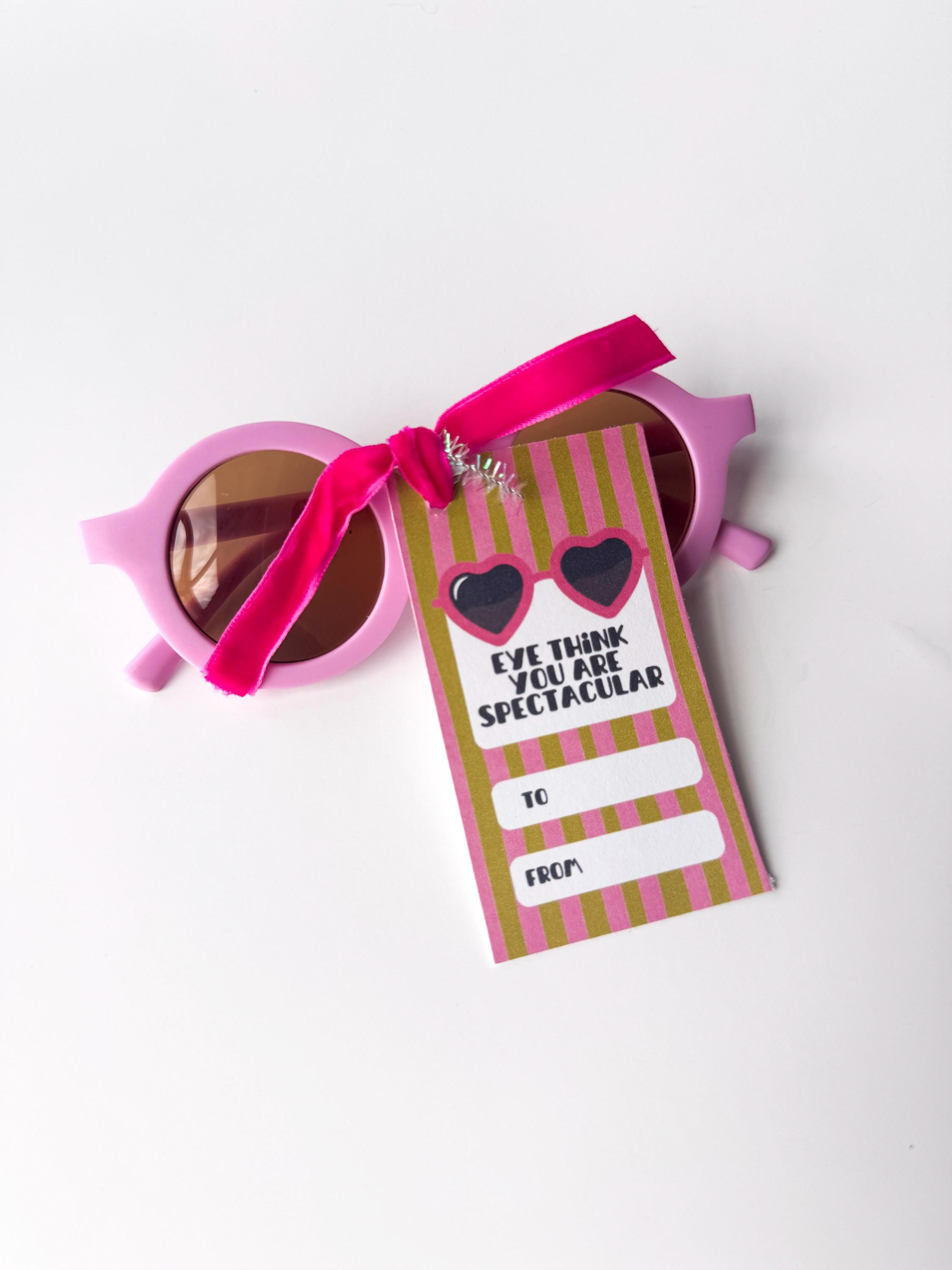 Printable Sunglasses Classroom Gift Tags for Kids - Eye Think You’re ...