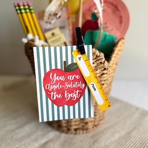 Teacher Appreciation Gift Tag Bundle, Appreciated Teacher Gift ...