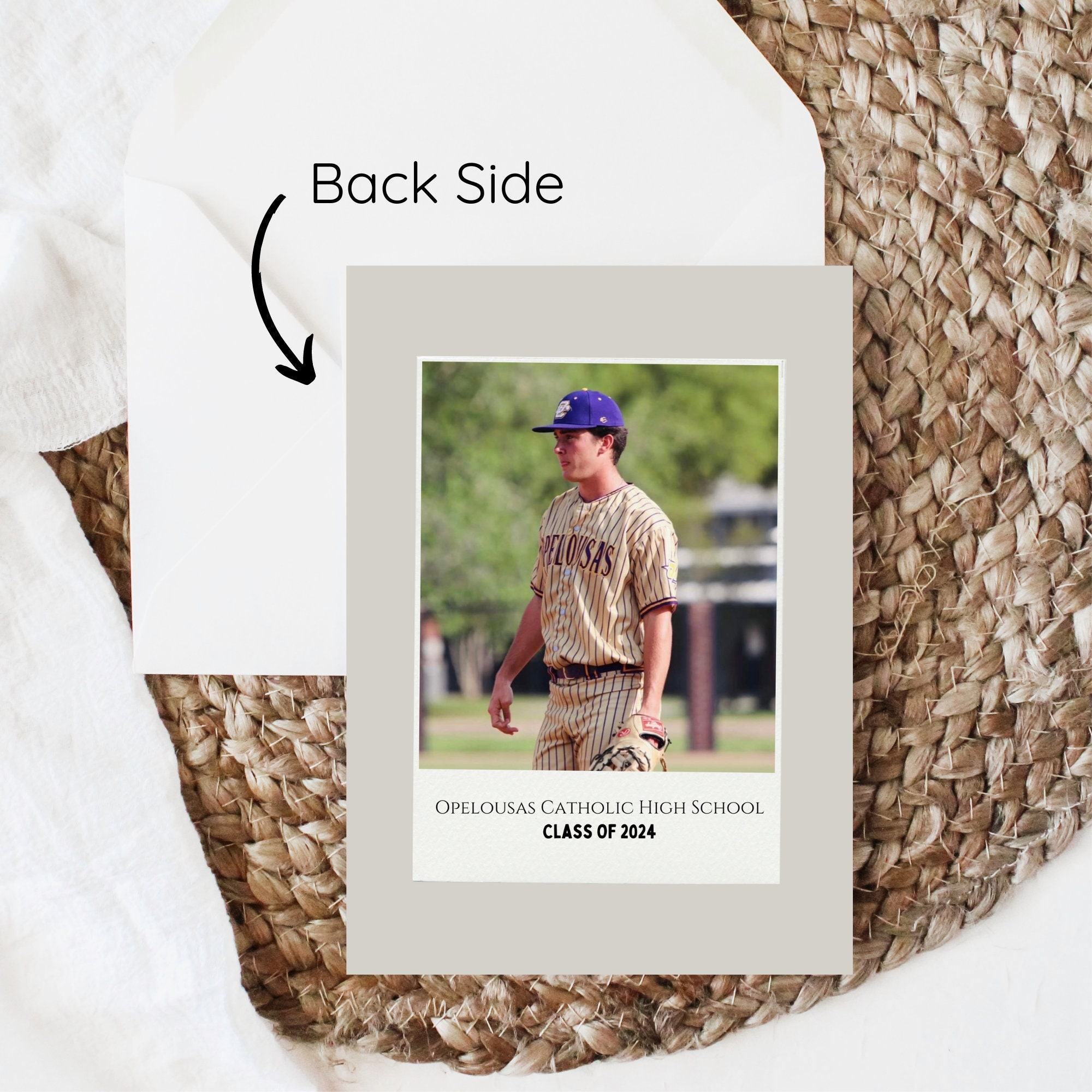 Editable Modern Graduation Invitation Template, Simple Boys Grad Invite ...