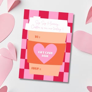 Teacher Valentines Day Gift Card Holder, Printable Teachers V-day Gift ...