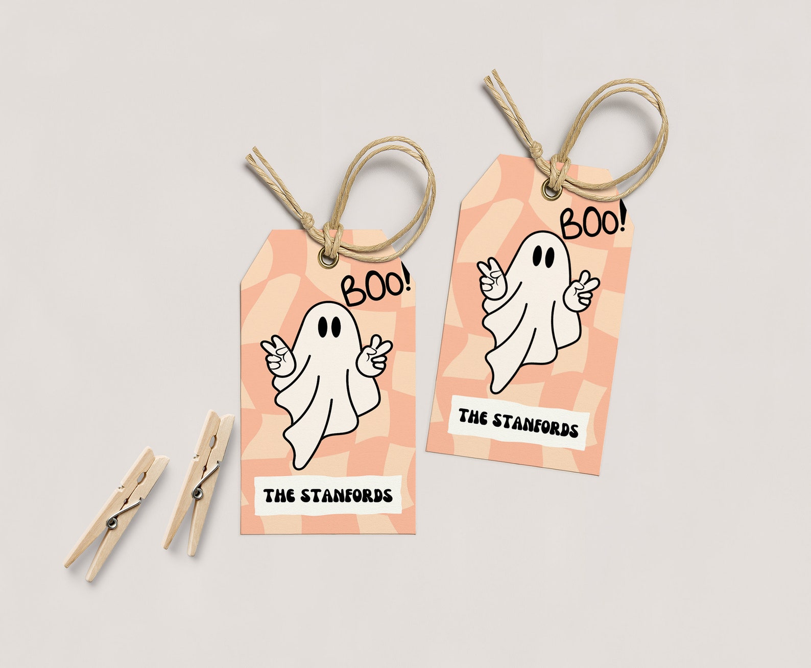 Halloween Printable Gift Tag Template, Boo Basket Tag , Printable ...