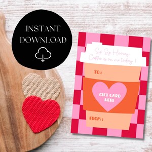 Teacher Valentines Day Gift Card Holder, Printable Teachers V-day Gift ...