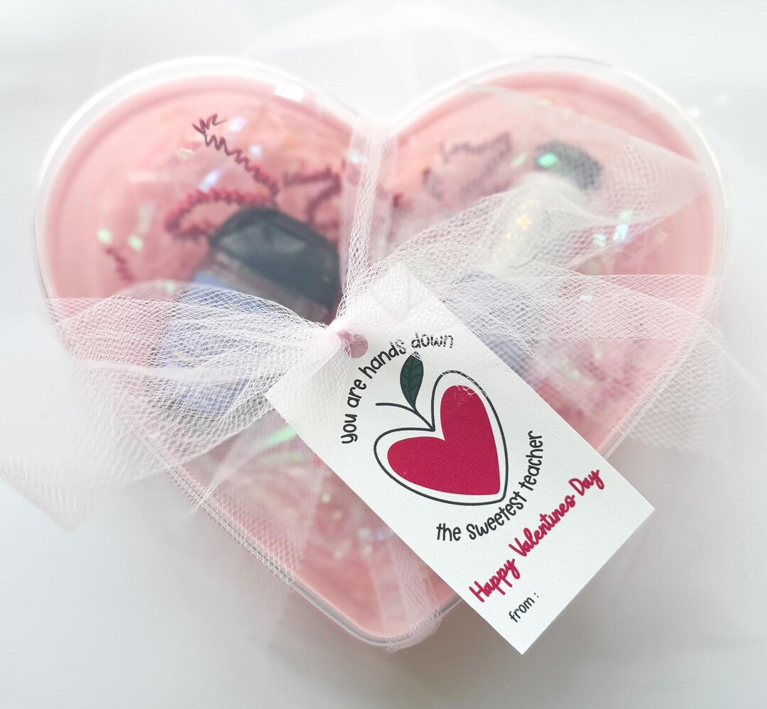 Printable Teacher Valentine Gift Tags - You Are Hands Down the Sweetest ...