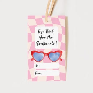 Kids Valentines Tag, Printable Classroom Vday Gift, DIY Valentines ...