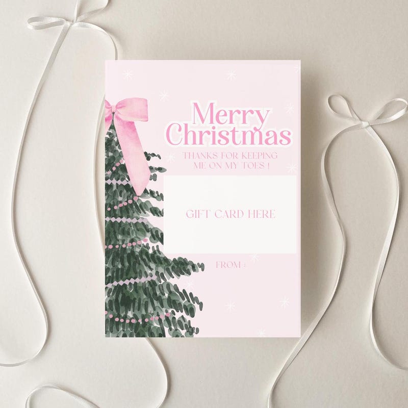 Dance Teacher Card - Etsy