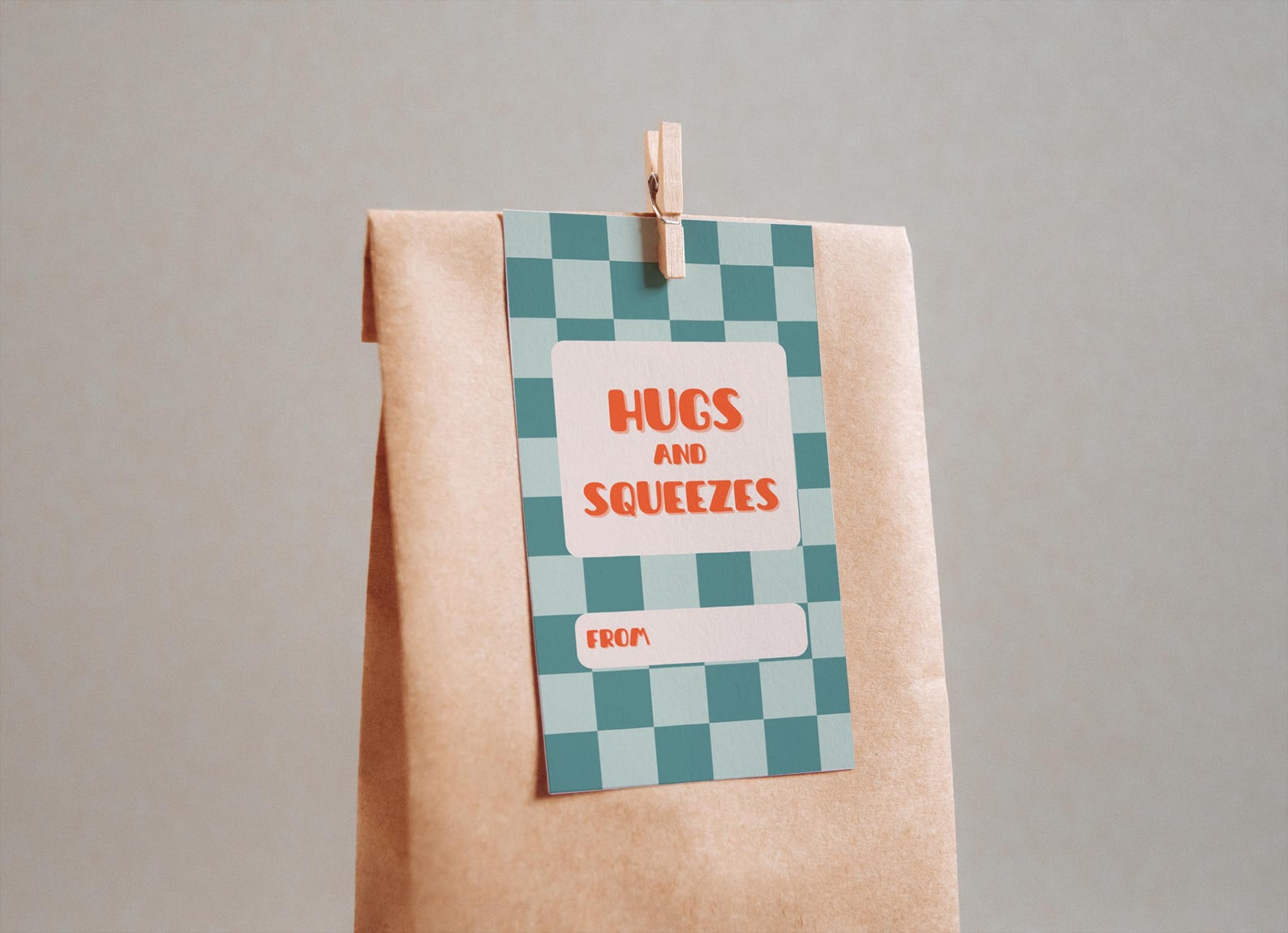 Hugs and Squeezes, Valentine Printable, Squeeze Pouch Valentines Tag ...