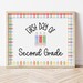 Printable First Day of School Sign Back to School Photo Prop Sign 11x8 ...