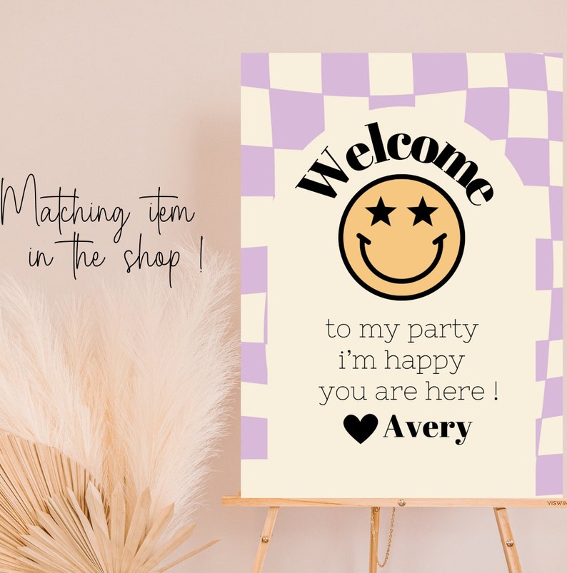 Editable Smiley Face Invite, Smiley Face Birthday, Emoji Invitation ...