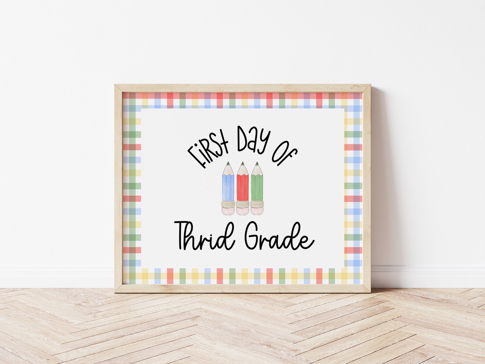 Printable First Day of School Sign Back to School Photo Prop Sign 11x8 ...