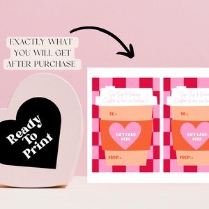 Teacher Valentines Day Gift Card Holder, Printable Teachers V-day Gift ...