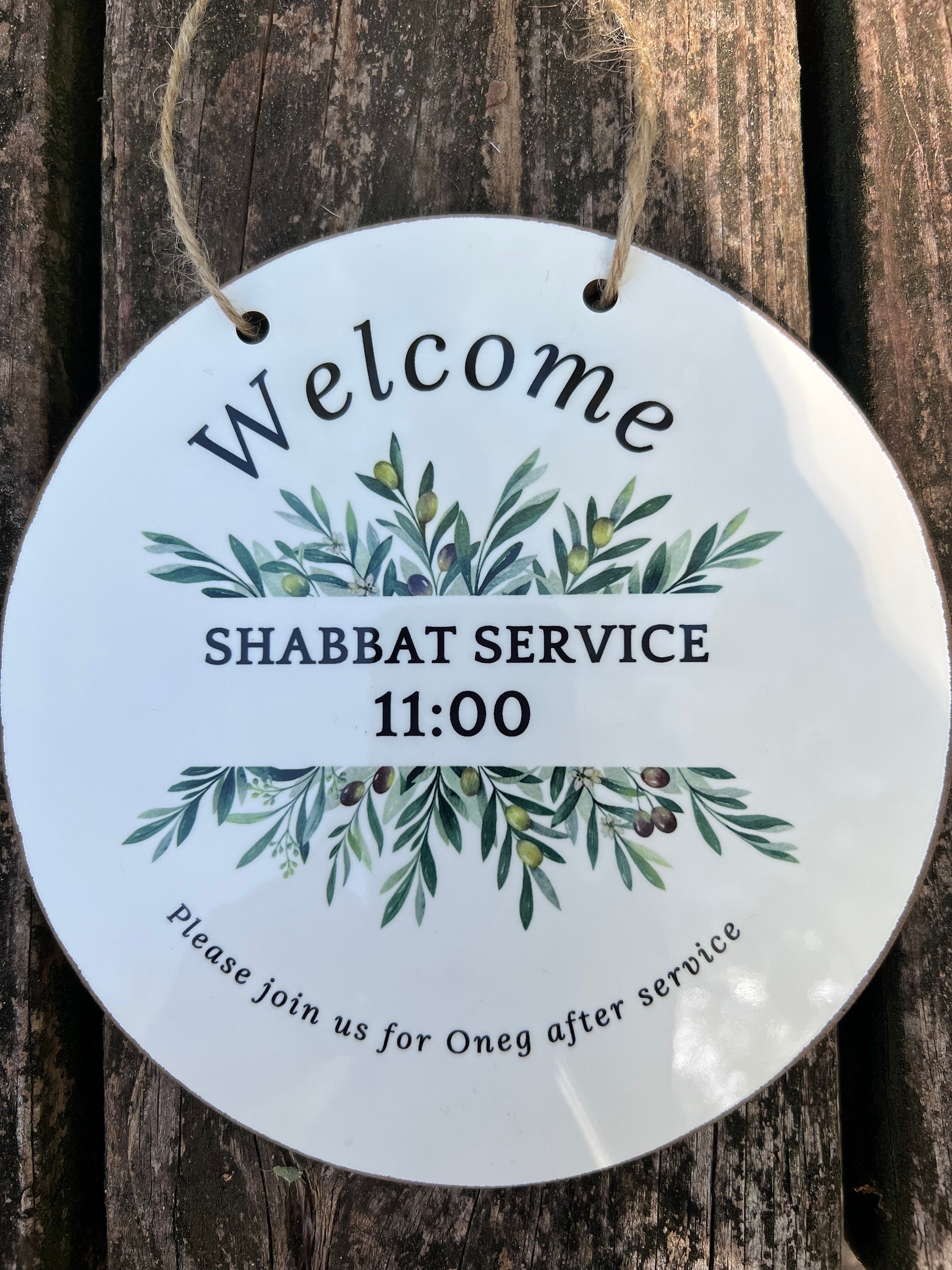 Customizable Store Hours, Welcome Sign - Etsy