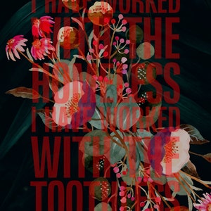 Homeless Not Toothless | Kathy Hilton Wall Art Funny Quote RHOBH ...