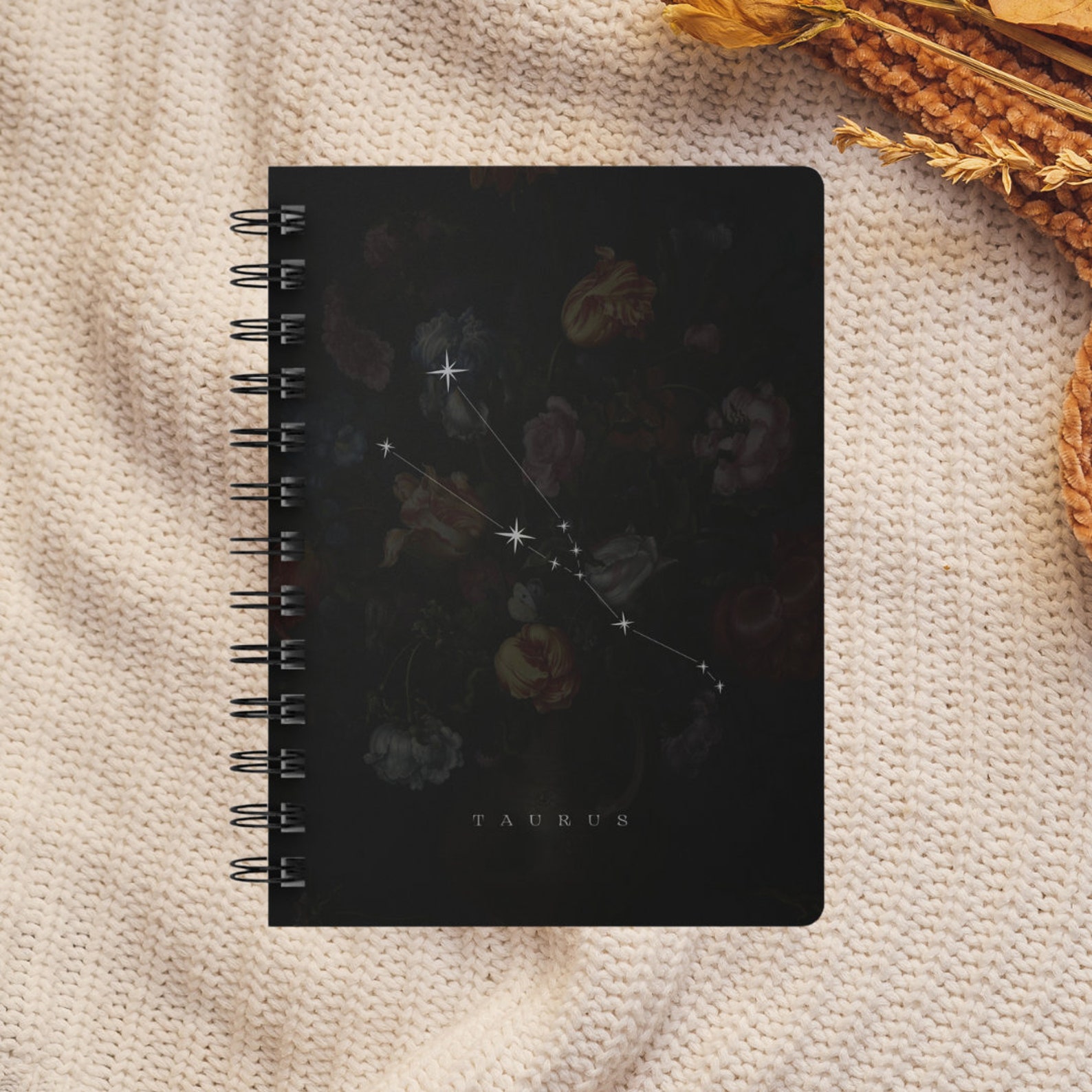 Taurus Zodiac Sign Gift Instant Download A5 Notebook Cover - Etsy
