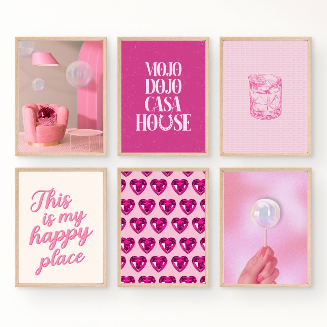 Mojo Dojo Casa House BUNDLE PNG Wall Art | Poster Wall Art Bundle - Etsy