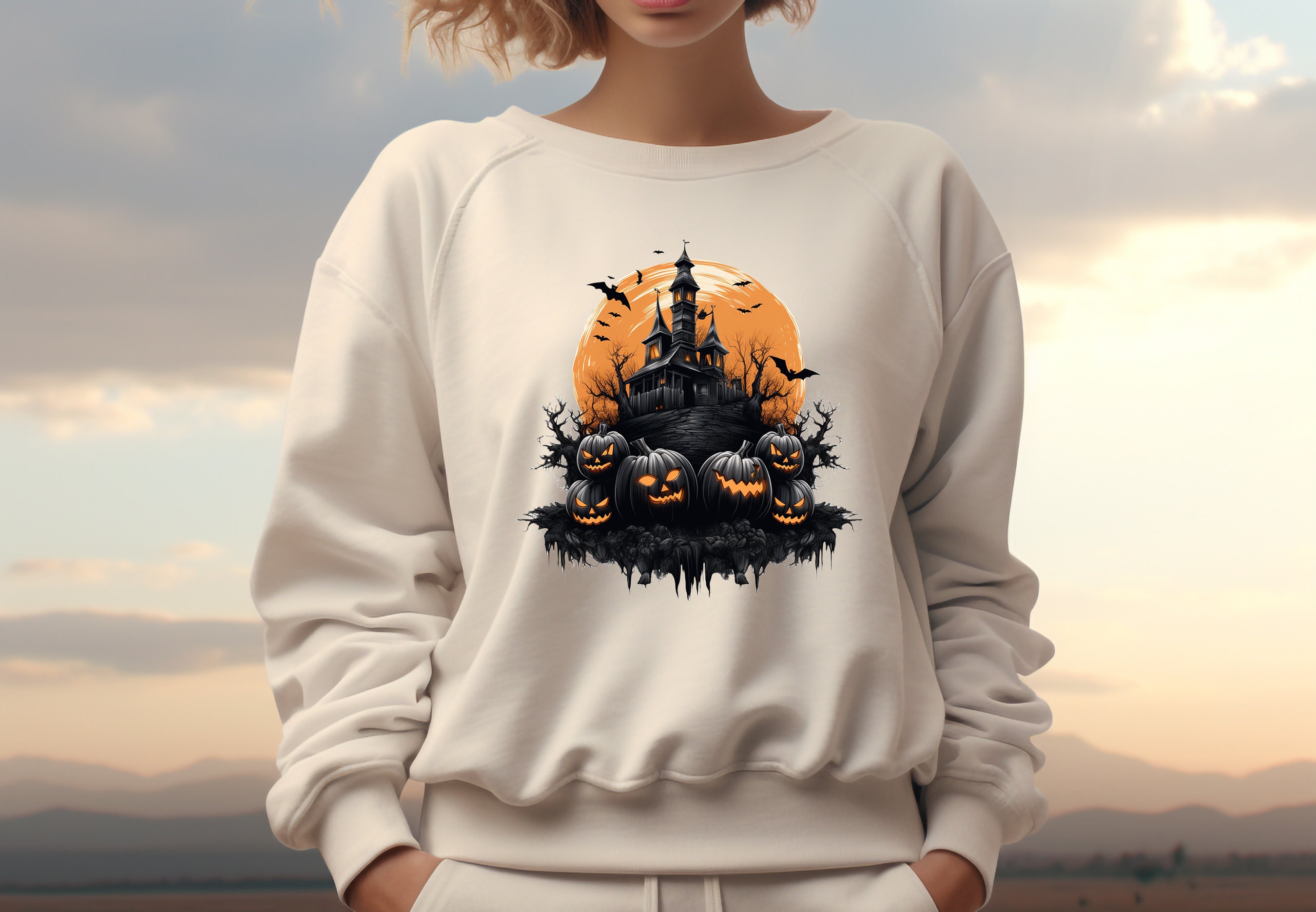 Haunted House Svg Bundle| Haunted House PNG Bundle| Death Svg| Horror T ...
