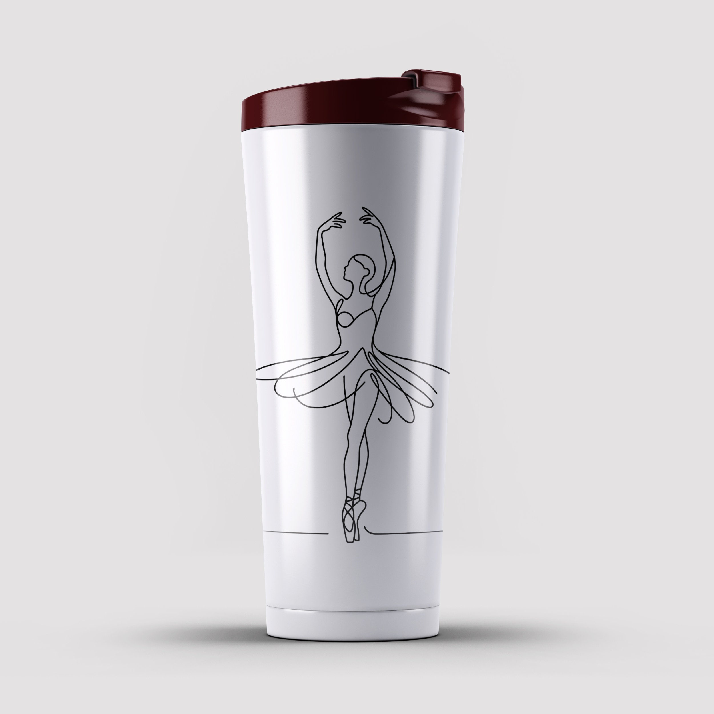 Ballerina Line Art Vector Svg, Ballerina Outline, Ballet Svg, Dancer ...