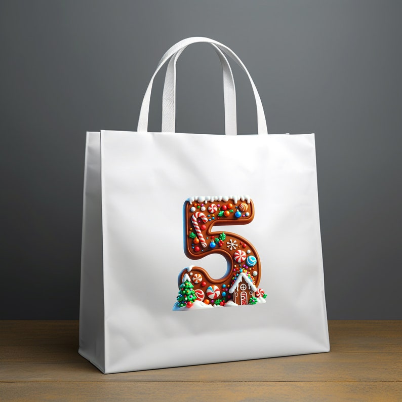 Gingerbread Numbers Clipart, Commercial Use, Vector Graphics, Digital ...