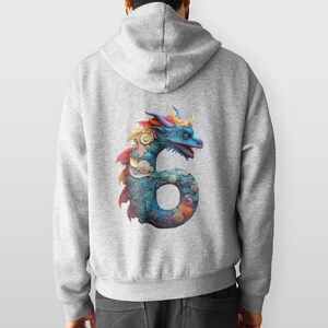 Dragon Numbers Clipart, Clipart Commercial Use, Vector Graphics ...