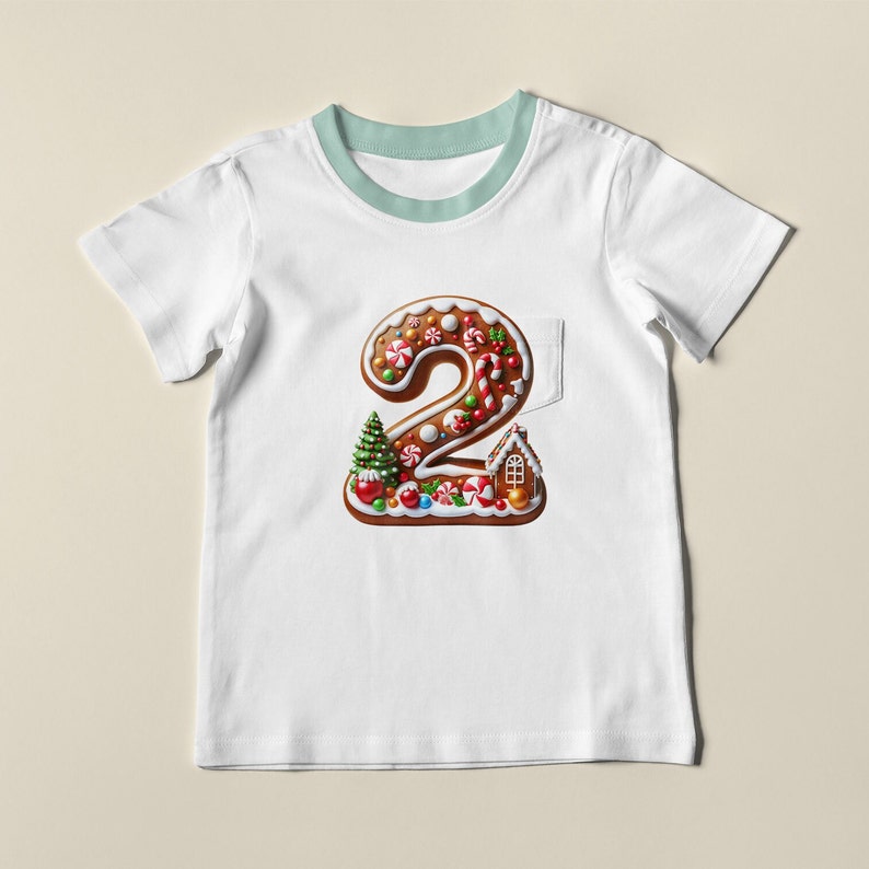 Gingerbread Numbers Clipart, Commercial Use, Vector Graphics, Digital ...