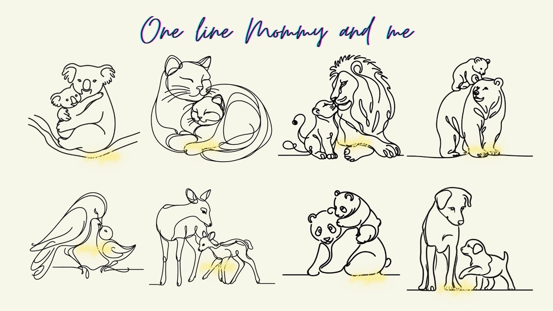 Safari Animals Line Art Vector Svg,forest Animals Outline, Safari ...